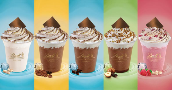 Llegan las Lindt Cold Drinks: Bebidas refrescantes elaboradas con chocolate