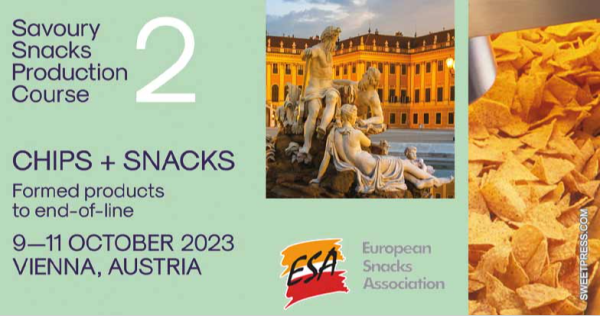 Vuelve el ESA Savoury Snacks Production Course
