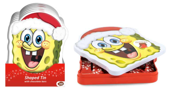 Spongebob Shaped Tin, de BIP Candy & Toys Spain