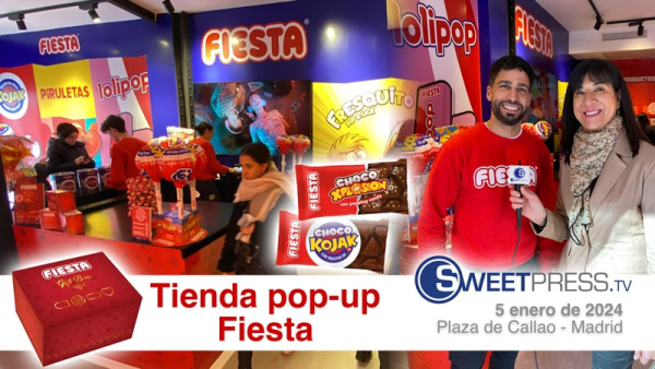Fiesta presenta sus nuevos chocolates en el corazón de Madrid