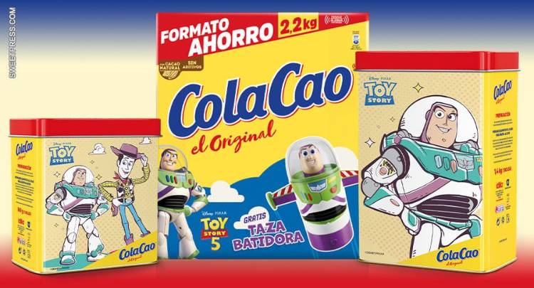 ColaCao recupera su icónica baticao con Buzz Lightyear como ...