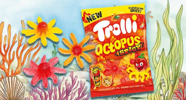Trolli launches Octopus Spicy, a new spicy treat