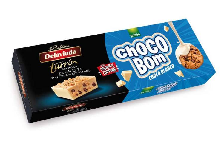 Delaviuda Chocobom White Nougat, by Delaviuda