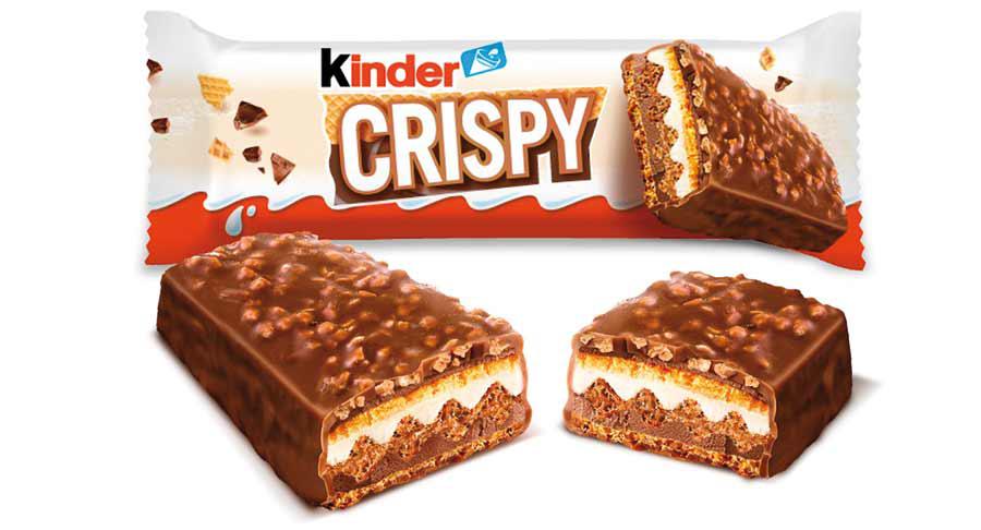 Ferrero redefines snack time with Kinder Crispy