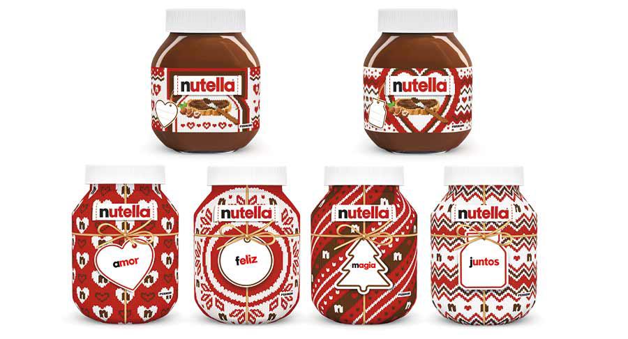 Nutella presenta su nueva edición limitada para esta Navidad
