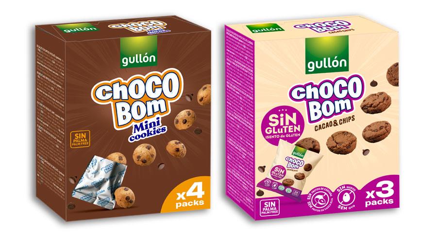 Galletas Gullón amplía la familia Chocobom con dos nuevos productos