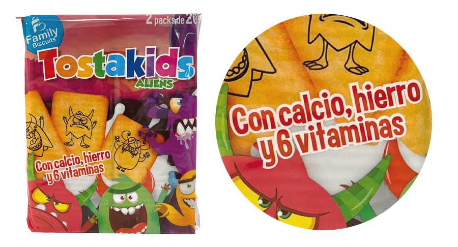 Tostakids 400 g, de Family Biscuits