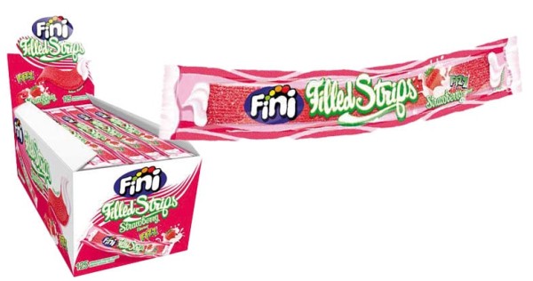 Fini Filled Strips Strawberry, de Fini Golosinas