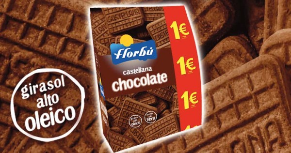 Florbú relanza su galleta de desayuno Castellana Chocolate