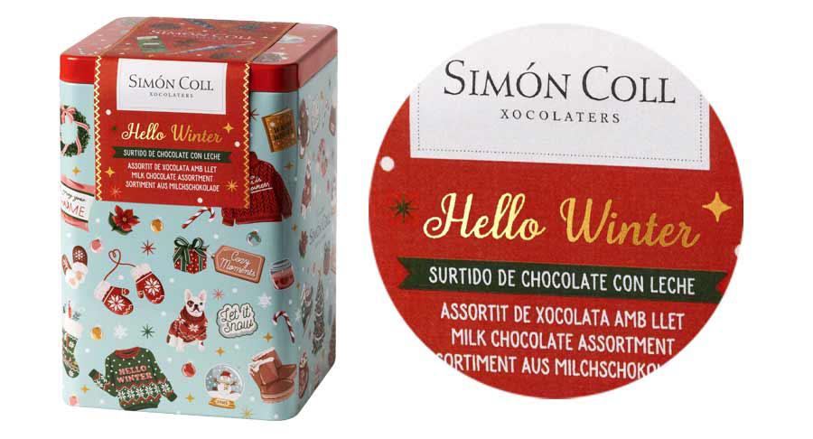 Lata Surtido Hello Winter, de Simón Coll